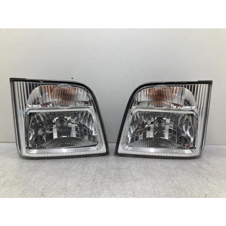 美品 割れ無 TT1 サンバー 純正 ハロゲン ヘッドライト 左右セット レベ付 MITSUBA VC02-001 TT2 TV1 TV2 TW1 TW2 (O1513) : インフィニ ...