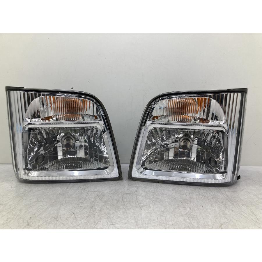 美品 割れ無 TT1 サンバー 純正 ハロゲン ヘッドライト 左右セット レベ付 MITSUBA VC02-001 TT2 TV1 TV2 TW1 TW2 (O1514) : インフィニ ...