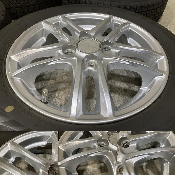 バリ溝 BS Linz 14インチ 4.5J +45 PCD100 4H BLIZZAK VRX2 155/65R14 4本 タント N ...