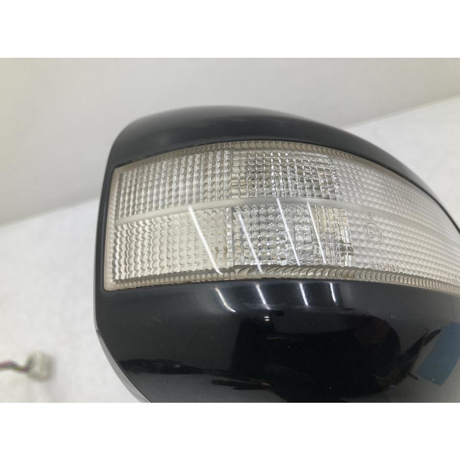 割れ無 動作OK RG1 ステップワゴン 純正 右 ドアミラー 運転席側 7P PB81P プレミアムブラキッシュP RG2 J3 ...