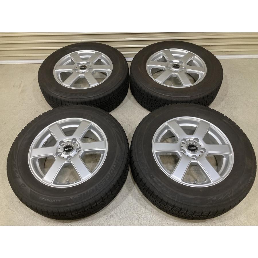 溝有り '21年製 BS GIRO 16インチ 6.5J +54 PCD114.3 5H BLIZZAK VRX2 215/65R16 4本セット オデッセイ 等 (P1677 ...
