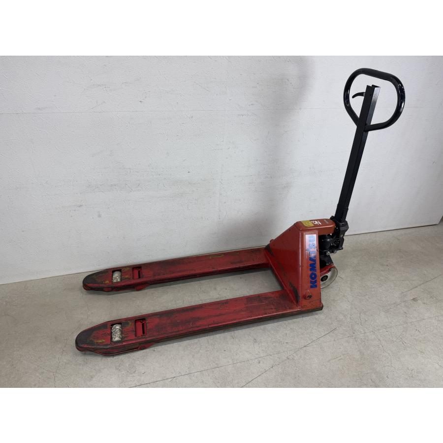 動作OK コマツ NB10-510 パレットトラック ハンドリフト コレック製 1.0t 1トン ツメ長さ1070mm 最大荷重1000kg ...