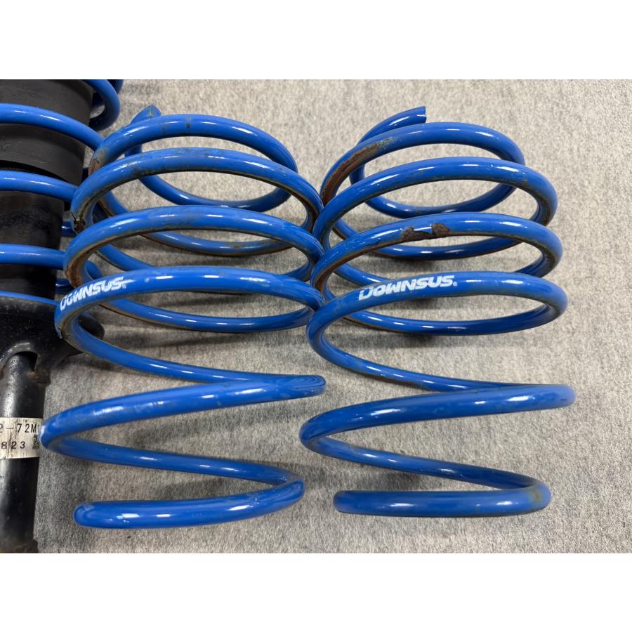 曲り無 MH34S ワゴンR 純正 フロントサスペンション DOWNSUS ダウンサス スプリング 41601-72M10 41602 ...
