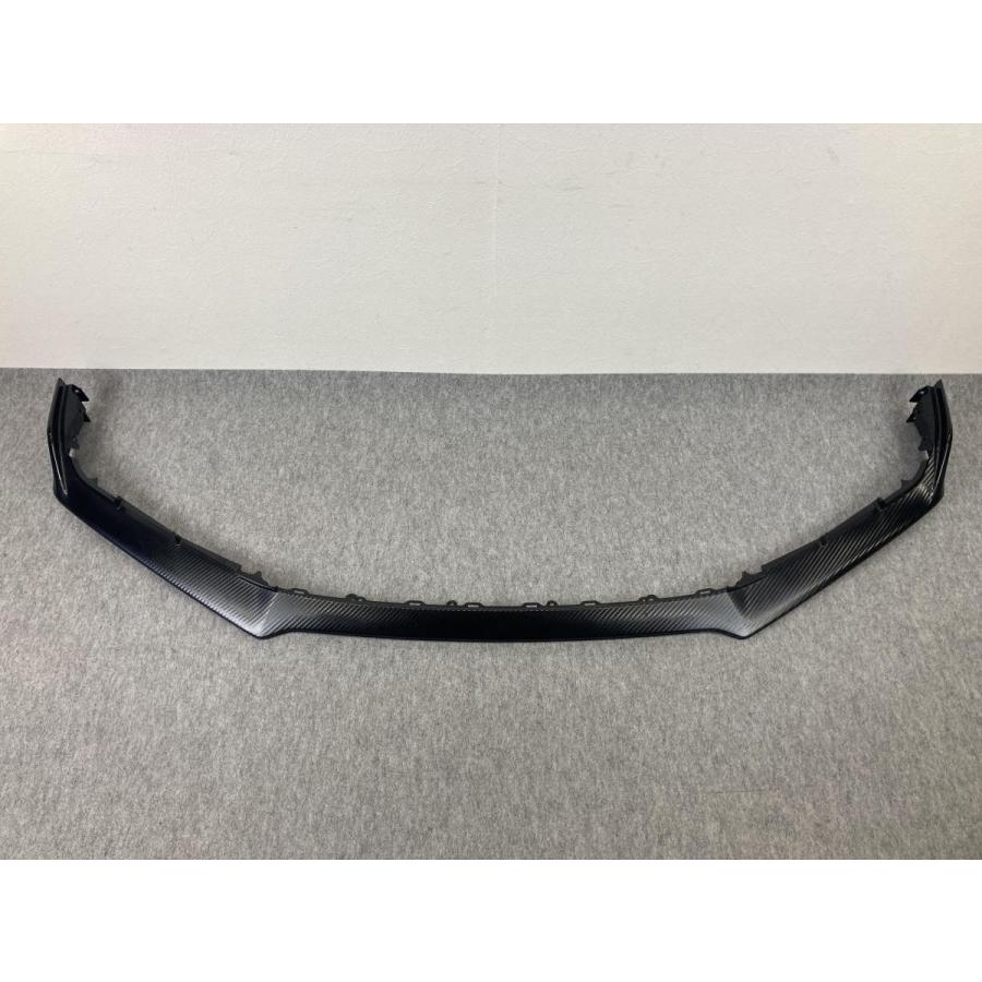 割れ無 FK8 シビック 純正 フロントアンダースポイラー リップスポイラー カーボン調 71102-TGH-A000 (W4017 ...