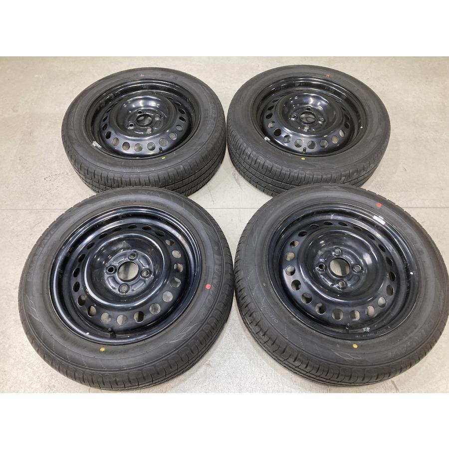 バリ溝 '20年製 フリード 純正 スチールホイール 15インチ 5.5J +50 PCD100 4H ENASAVE EC204 185/60R15 4本 (YA1018) : インフィニ ...