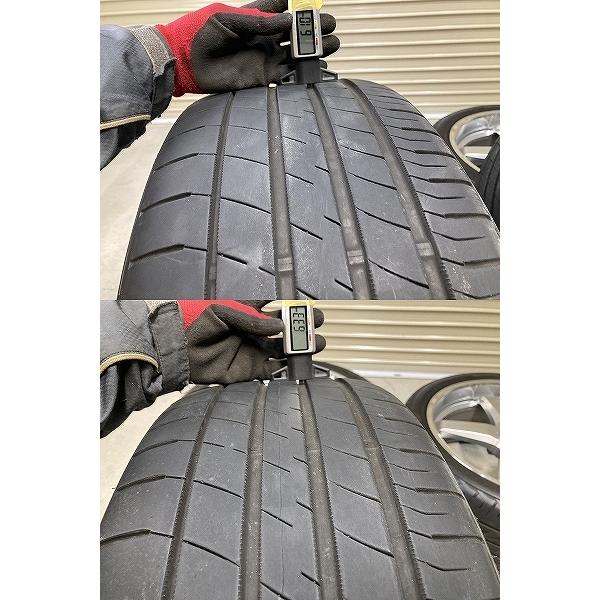 美品 鍛造 RAYS REM ROGA 20インチ 8.5J/9.5J +36 PCD120 5H 245/40R20 275/35R20 4本 レクサス LS460 LS600h 等 ...