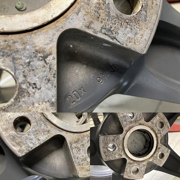 美品 鍛造 RAYS REM ROGA 20インチ 9.5J +36 PCD120 5H MICHELIN 275/35R20 2本 レクサス LS460 LS600h 等 (YA1077 ...