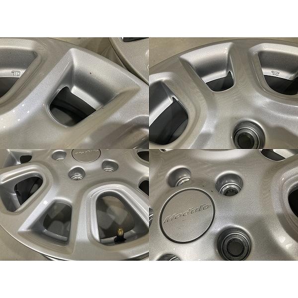 美品 ホンダ Modulo モデューロ 純正OP 15インチ 5.5J +49 PCD114.3 5H 4本セット GB5 GB6 GB7 GB8 フリード ハイブリッド (YF1100 ...