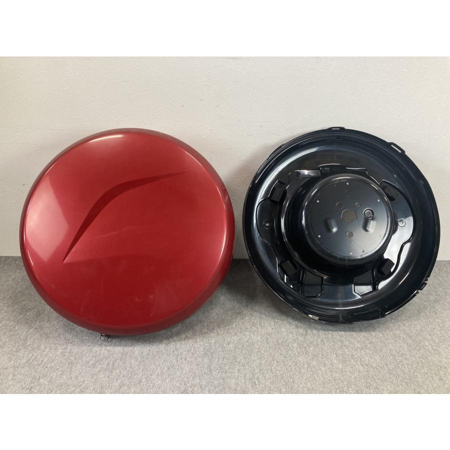 割れ無 ACA31W RAV4 純正 背面タイヤ スペアタイヤ カバー ケース 3R3 レッド 赤 ACA36W 64773-42T41 ...