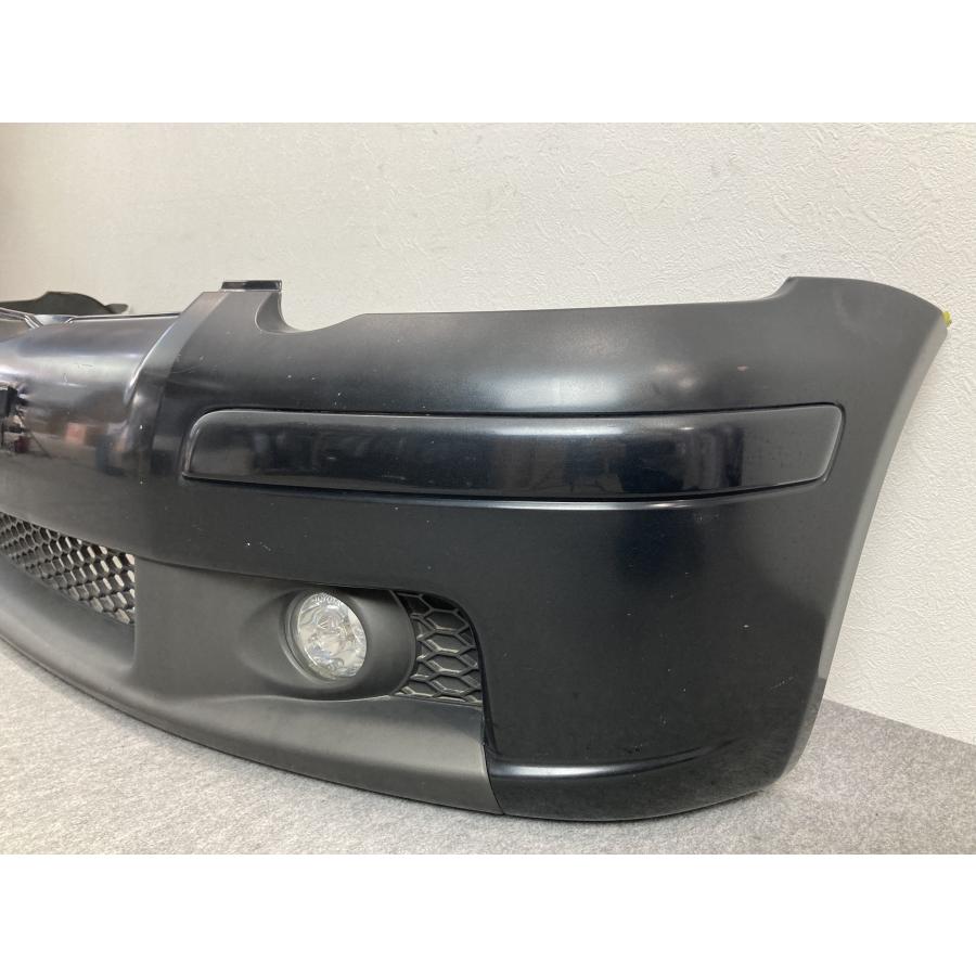 NCP13 後期 ヴィッツ RS TRDターボ 純正 フロントバンパー フォグ付き 209 ブラックマイカ 黒 52711-52040 ...