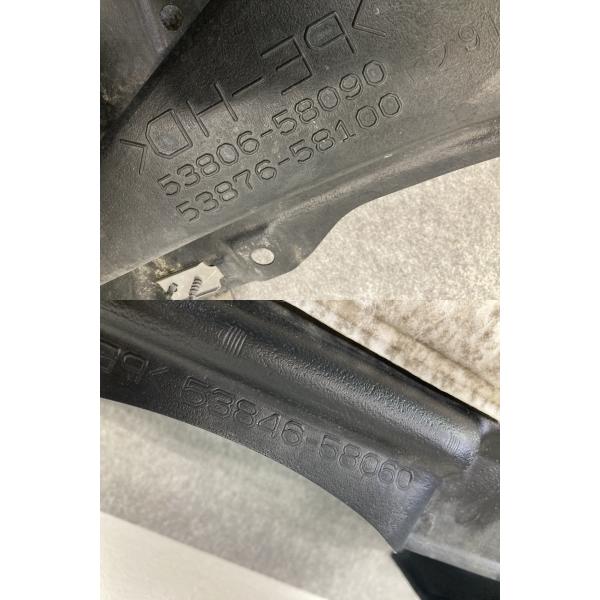 GGH30W アルファード 純正 左 フロント フェンダーライナー 53806-58090 53846-58060 AGH30W AYH30W ...