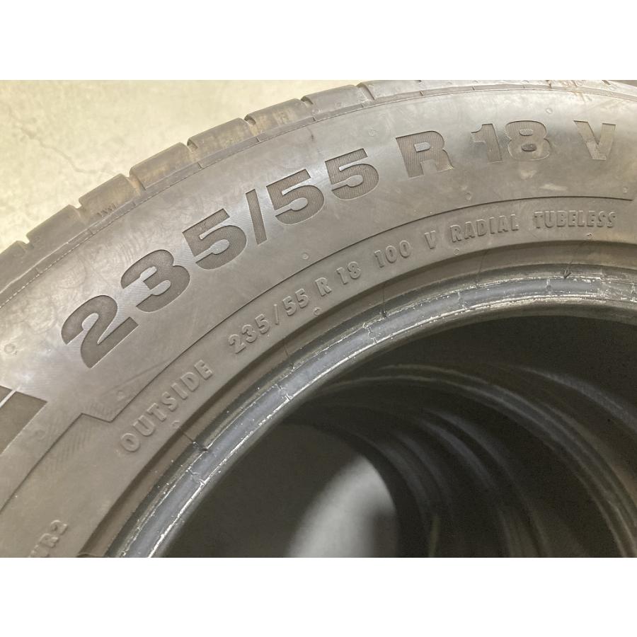 バリ溝 Continental ContisportContact5 235/55R18 4本セット コンチネンタル コンチ スポーツ コンタクト5 (YK1139) : インフィニ ヤフー店 ...