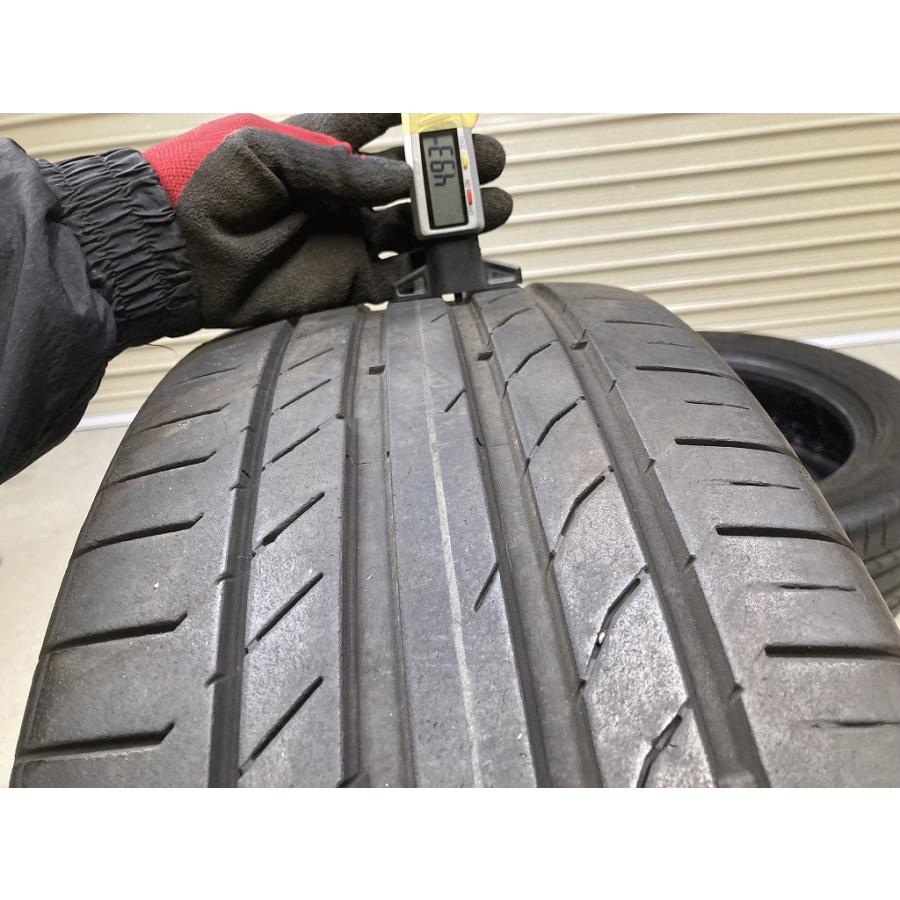 バリ溝 Continental ContisportContact5 235/55R18 4本セット コンチネンタル コンチ スポーツ コンタクト5 (YK1139) : インフィニ ヤフー店 ...