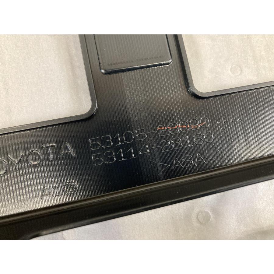 未使用 ZRR80 ZRR85 後期 ノア SI 純正 フロント ロア グリル ラジエーターグリル スモークメッキ 53105-28090 ...