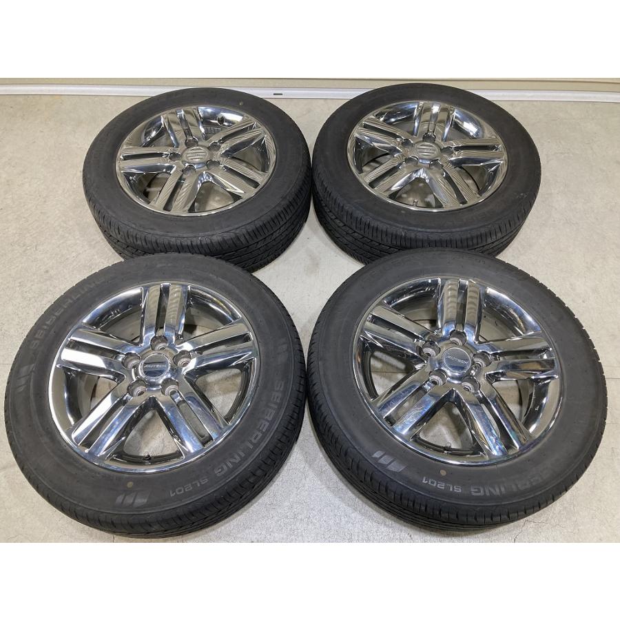 バリ溝 '21年製 AUTECH セレナ 純正 16インチ 6J +45 PCD114.3 5H SEIBERLING SL201 195/60R16 4本セット オーテック (YR1105 ...