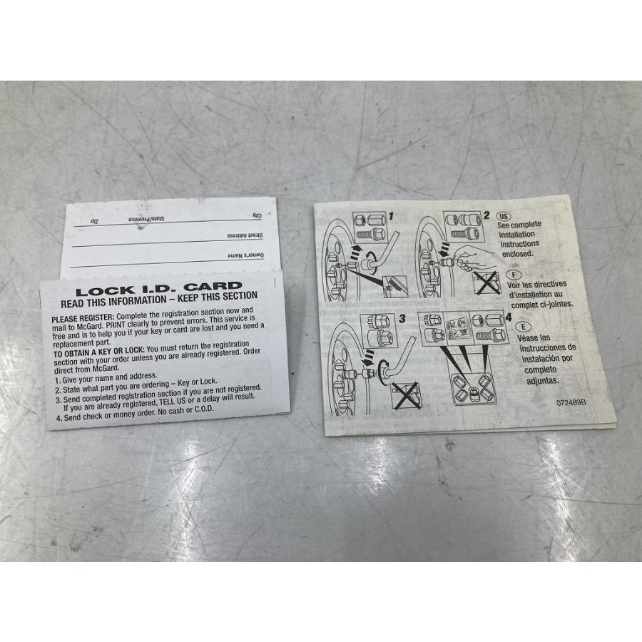 GM Accessories 純正 マックガード ホイール ロックナット M14×P1.5 ＃17802466 (YR1148 ...