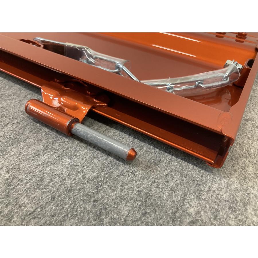 訳アリ 新車外し 後期 S500P S510P ハイゼットトラック 純正 アオリ あおり リアゲート チェーン付 前期装着可 R71 オレンジM (YS4004) : インフィニ ヤフー店 ...