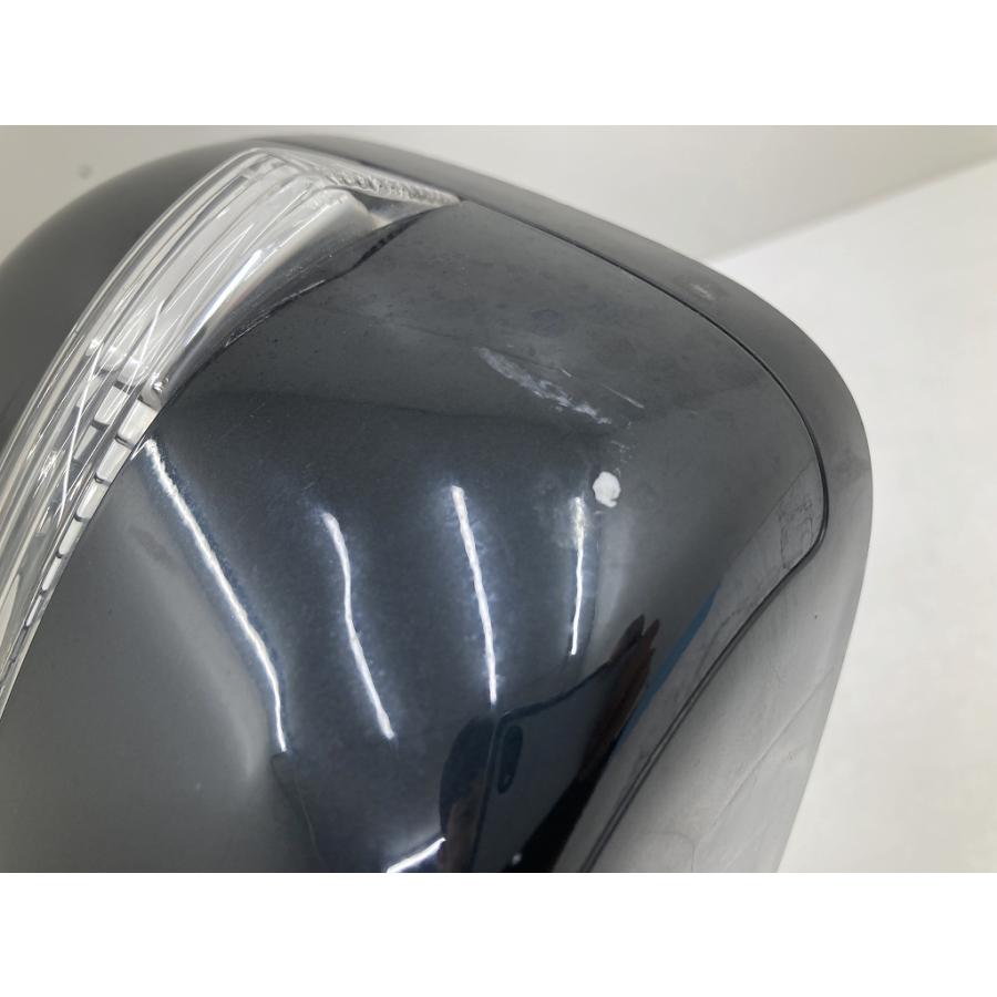 割れ無 動作OK ML21S ルークス 純正 左 ドアミラー 助手席側 ウィンカー付 8P ZJ3 ブルーイッシュブラックパール3 (YU1052) :YU1052:インフィニ ヤフー店 ...