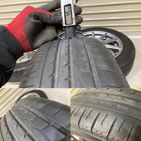 EuroSpeed 14インチ 4.5J +45 PCD100 4H YOKOHAMA BluEarth RV02CK 155/65R14 4 ...