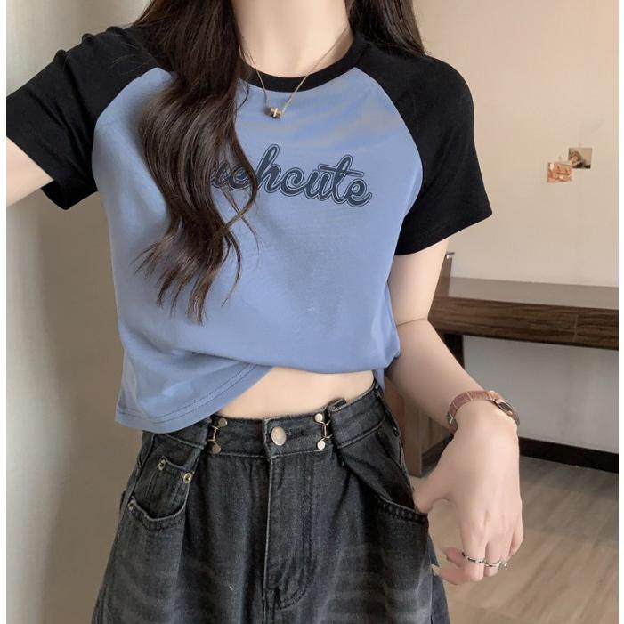 tシャツ レディース 半袖 韓国ファッション ティシャツ ゆったり 大きいサイズ 無地 白 ロゴ ロゴティー ロゴティシャツ ティーシャツ カットソー トップス 3262 : INFINI ...