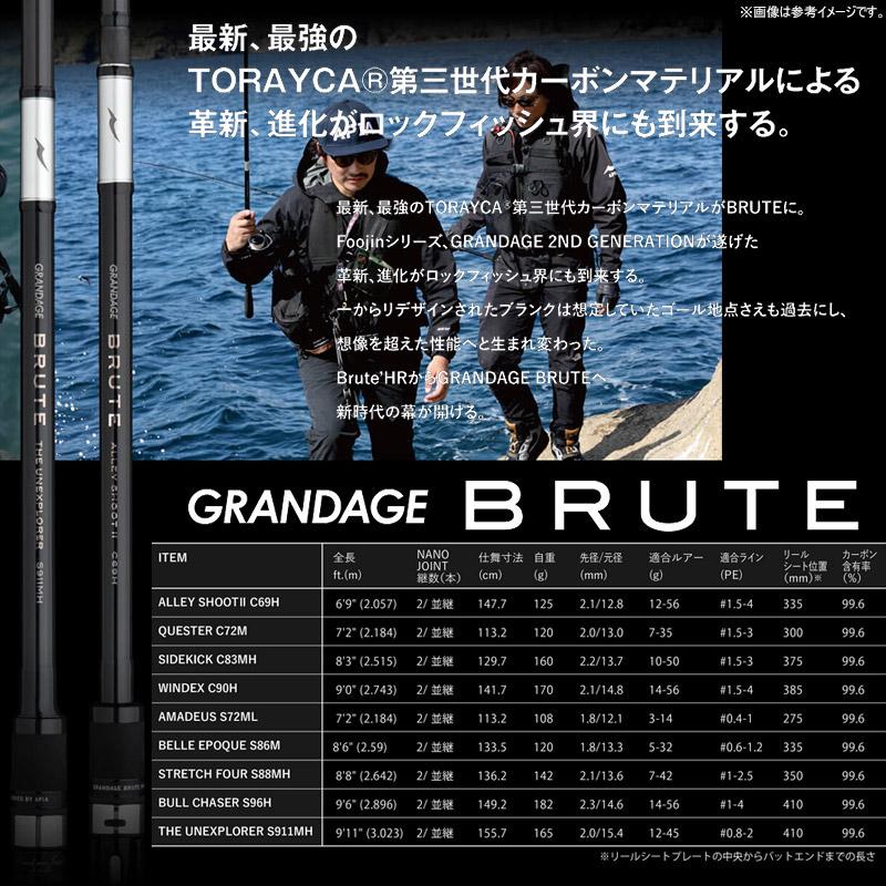 APIA ○アピア GRANDAGE グランデージ ブルート アマデウス S72ML-SS