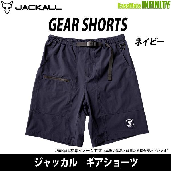 JACKALL（ジャッカル） 【在庫限定15％OFF】ジャッカル ギアショーツ (ネイビー) 【まとめ送料割】 【メール便配送可】【23sa ...