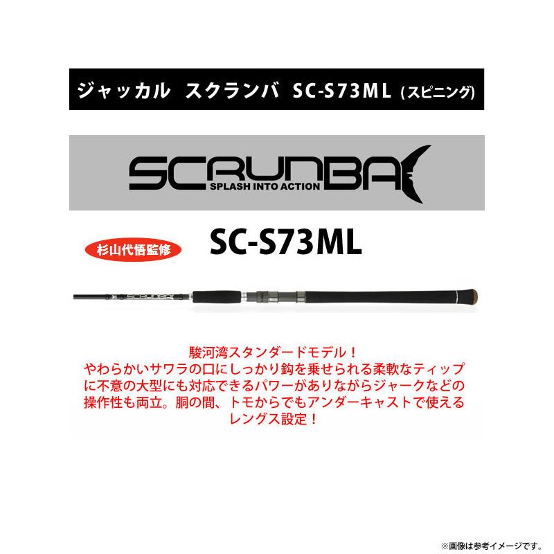 JACKALL（ジャッカル） 【サワラ・青物 キャスティング入門セット】 ジャッカル SCRUNBA スクランバ SC-S73ML＋アブガルシア レボ SP ロケット 4000S【22sr ...