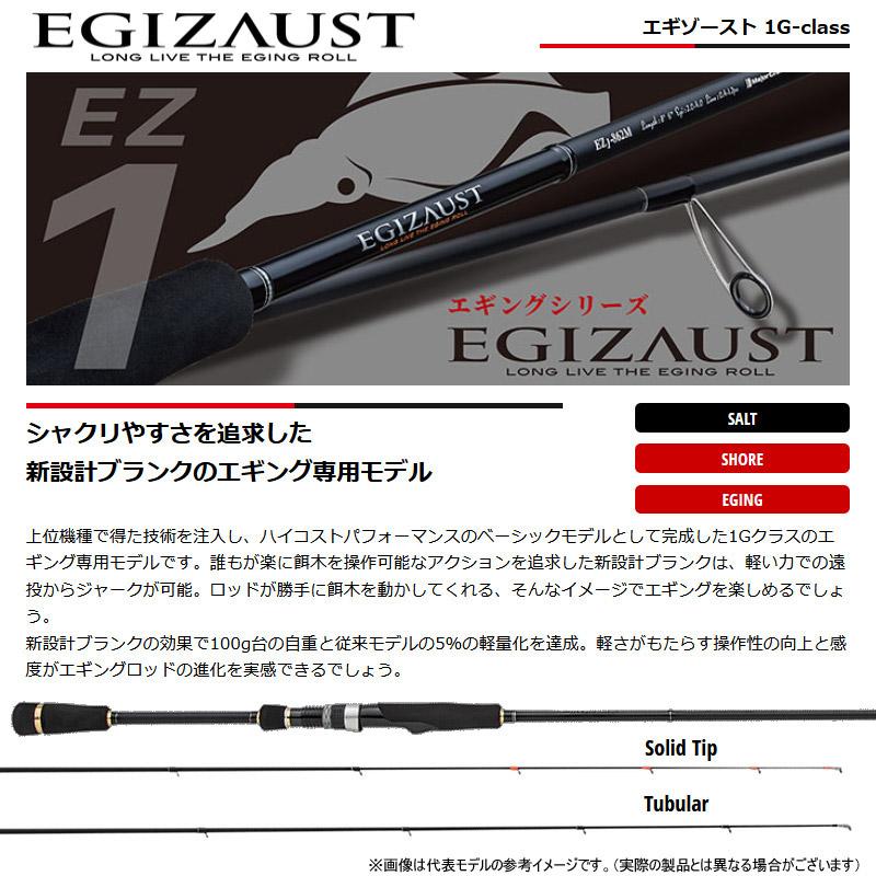 【PE0.8号(130m)糸付き】【エギング入門セット】 メジャークラフト エギゾースト 1G EZ1-862M＋ダイワ 16 リーガル2506H-DH :18779746:バスメイト ...