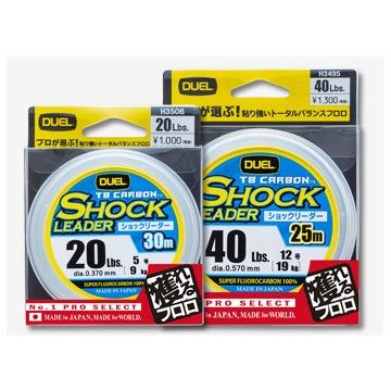 DUEL デュエル DUEL TBカーボン ショックリーダー フロロ 25m (60lb) 【メール便配送可】 【まとめ送料割】 : バスメイトインフィニティソルト店 - 通販 - Yahoo ...