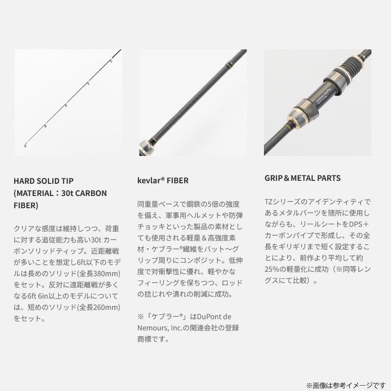 ●テイルウォーク　アジスト TZ S60/SL (スピニングモデル) tailwalk（テイルウォーク） ○テイルウォーク アジスト TZ S60/SL