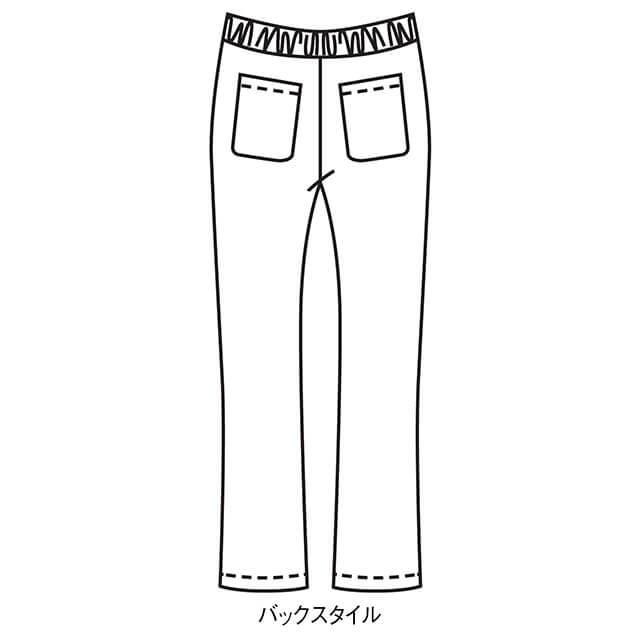 ナース服 黒 白衣 レディース 女性 パンツ 医療用 アンファミエ ＋3℃温度上昇！吸湿発熱あったか裏起毛総ゴム美脚パンツ :9214008 ...