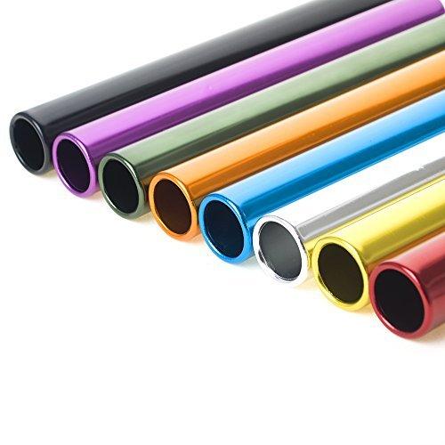 GOGOオフィシャルアルミ製陸上競技用リレーバトン 練習用 8本組 - 色込