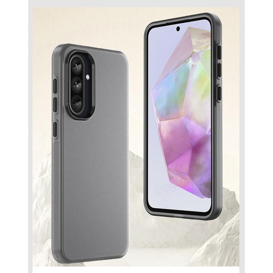 スマホケース Galaxy A36 5G SC-54Fケース magsafe対応ケース a36 SC-54F ケース 背面型ケース ギャラクシー マット 半透明 galaxy : イニシャル ...