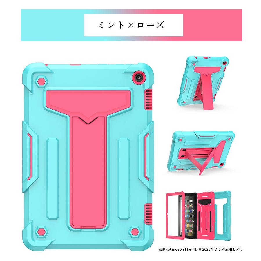 Amazon Fire HD 8 2020 Plusケース HD10 2021 第11世代ケース 背面保護 hd10 第11世代 カバー 耐衝撃 fire 10 爆買 : イニシャル K ...