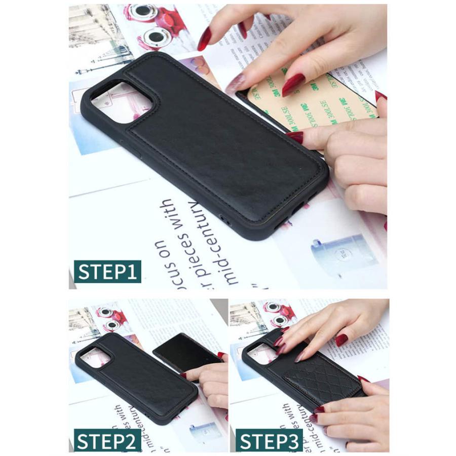 【粘着タイプ】スマホ カード収納 背面ポケット カードポケット カードケース 貼り付け カード2枚 収納 スマホ カード入れ おしゃれ 大人 薄型 ポイント利用 : イニシャル K - 通販 ...