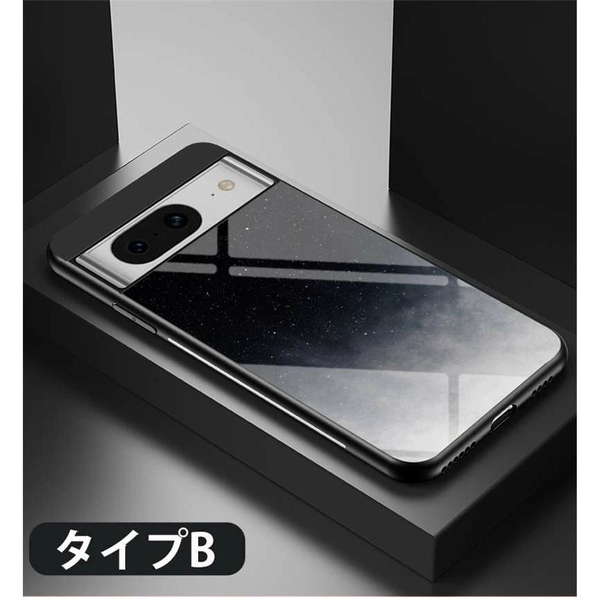 Google Pixel 8/8 Pro/7a ケース カバー 背面強化ガラス Google Pixel 8/8 Pro/7a ケース カバー 背面強化ガラス