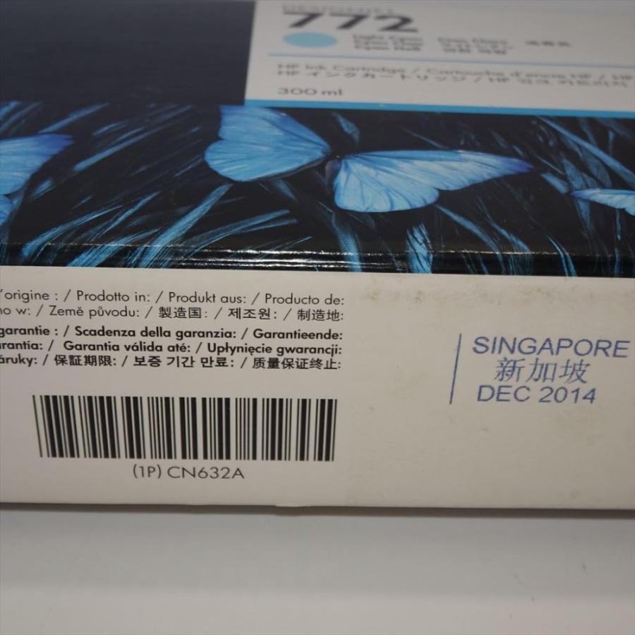 HP 772 純正 インクカートリッジ ライトシアン 300ml CN632A [並行輸入品] : ワールドエコー - 通販 - Yahoo!ショッピング