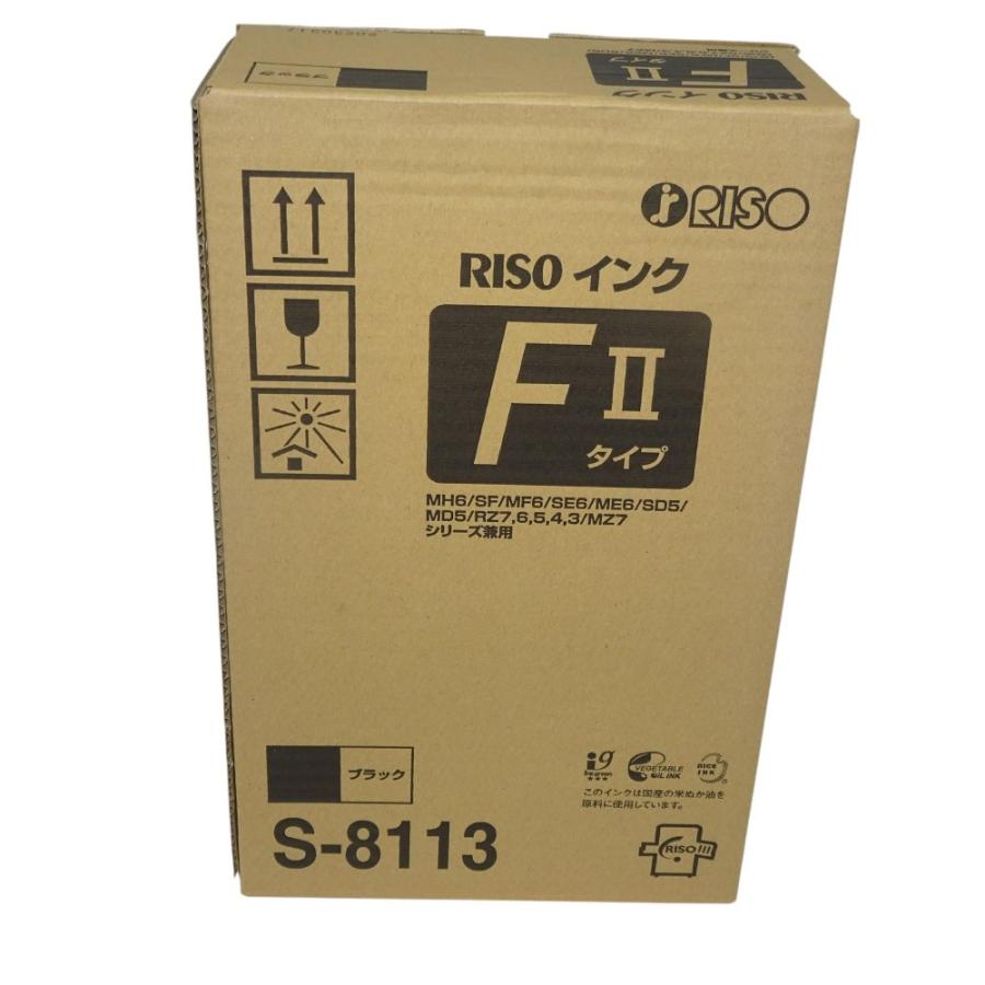 理想科学工業 RISO インク FIIタイプ ブラック S-8113 : ワールドエコー - 通販 - Yahoo!ショッピング