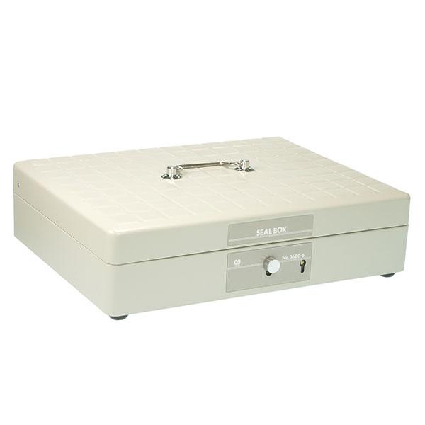 サンビー（SANBY） サンビースチール印箱・特大型（科目印252本収納可／外寸：308x246x96mm／内寸：274x210x75mm）(Sanby・No.3600-6) : 株式会社印鑑 ...