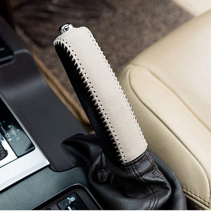 BOYOUS トヨタ ランドクルーザープラド 150系 後期用 本革 サイドブレーキカバー 本皮 レザーカバー キーケース キーカバー サイ : 20240215152940-01985 ...