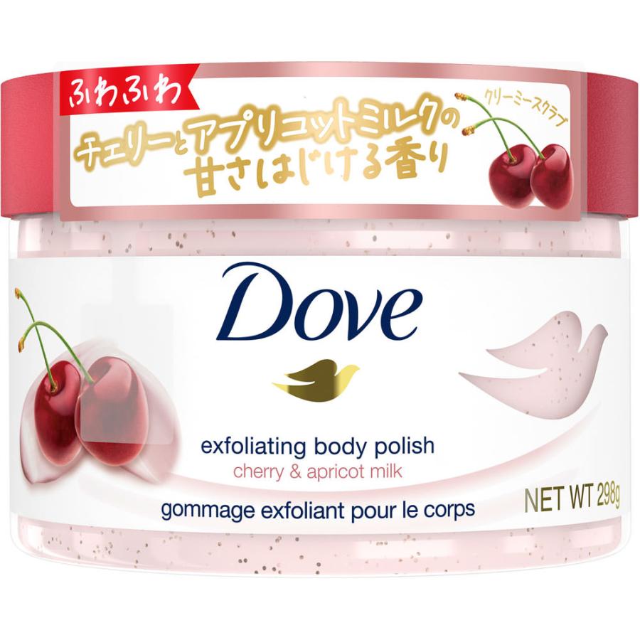 ユニリーバ・ジャパン ダヴ クリーミースクラブ チェリー＆アプリコットミルク 298g : INNI SELECTドラッグストア - 通販 - Yahoo!ショッピング