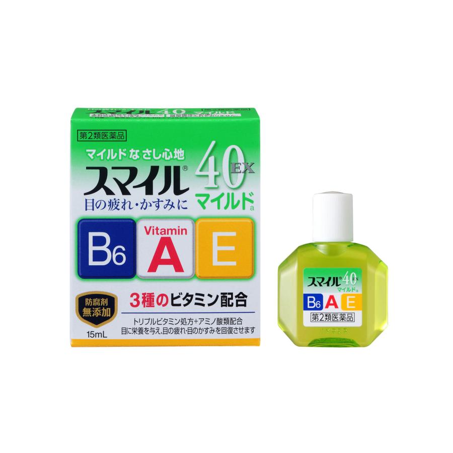 スマイル40EXマイルドa 15mL 【第二類医薬品】 : INNI SELECTドラッグストア - 通販 - Yahoo!ショッピング
