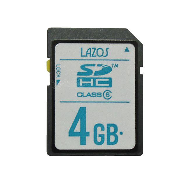 LAZOS SDカード SDHC 4GB クラス6 UHS-1 L-B4SDH6 条件付き送料無料 : Get Shop Yahoo!店 ...