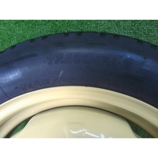 プリウス ZVW30 プリウス スペアタイヤ テンパータイヤ 16インチ ブリヂストン T135/80D16 42611-20840 : ING.net - 通販 - Yahoo!ショッピング