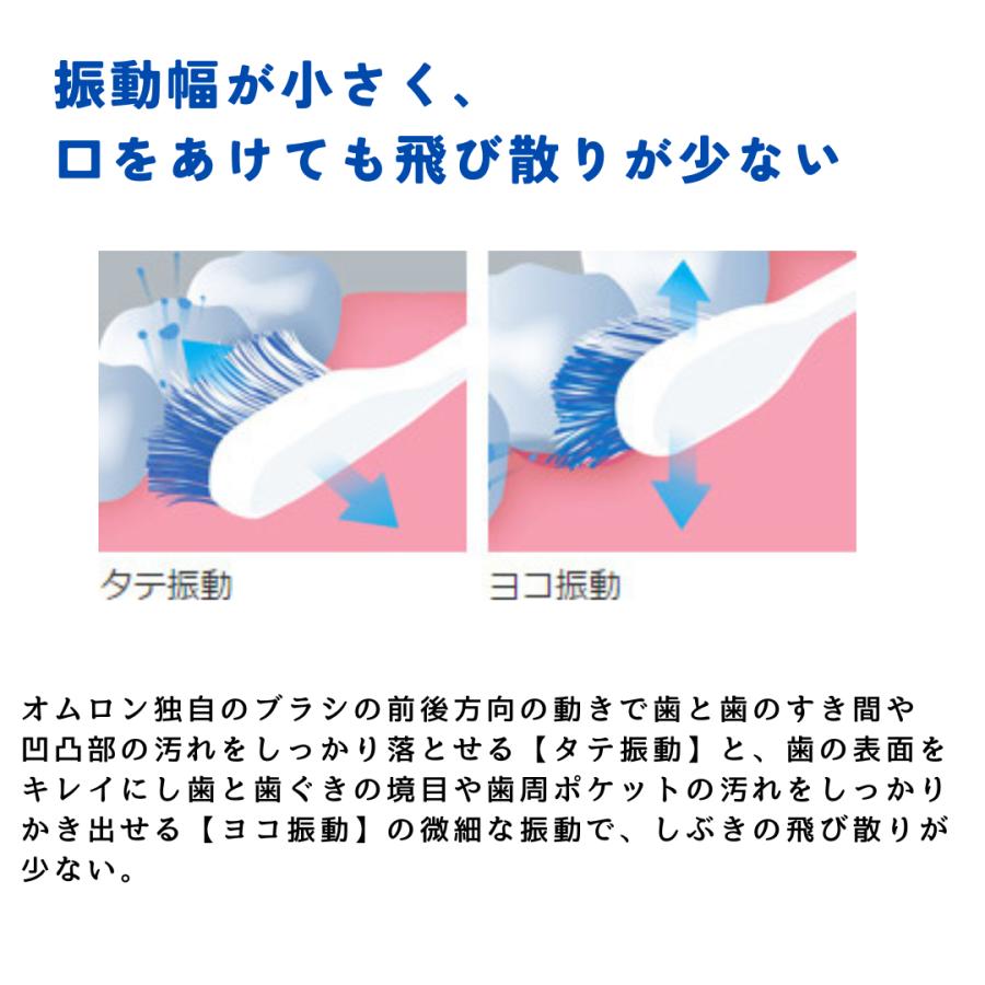 メディクリーン オムロン 音波式電動歯ブラシ ケース付き 充電式 メディクリーン オムロン 音波式電動歯ブラシ ケース付き 充電式