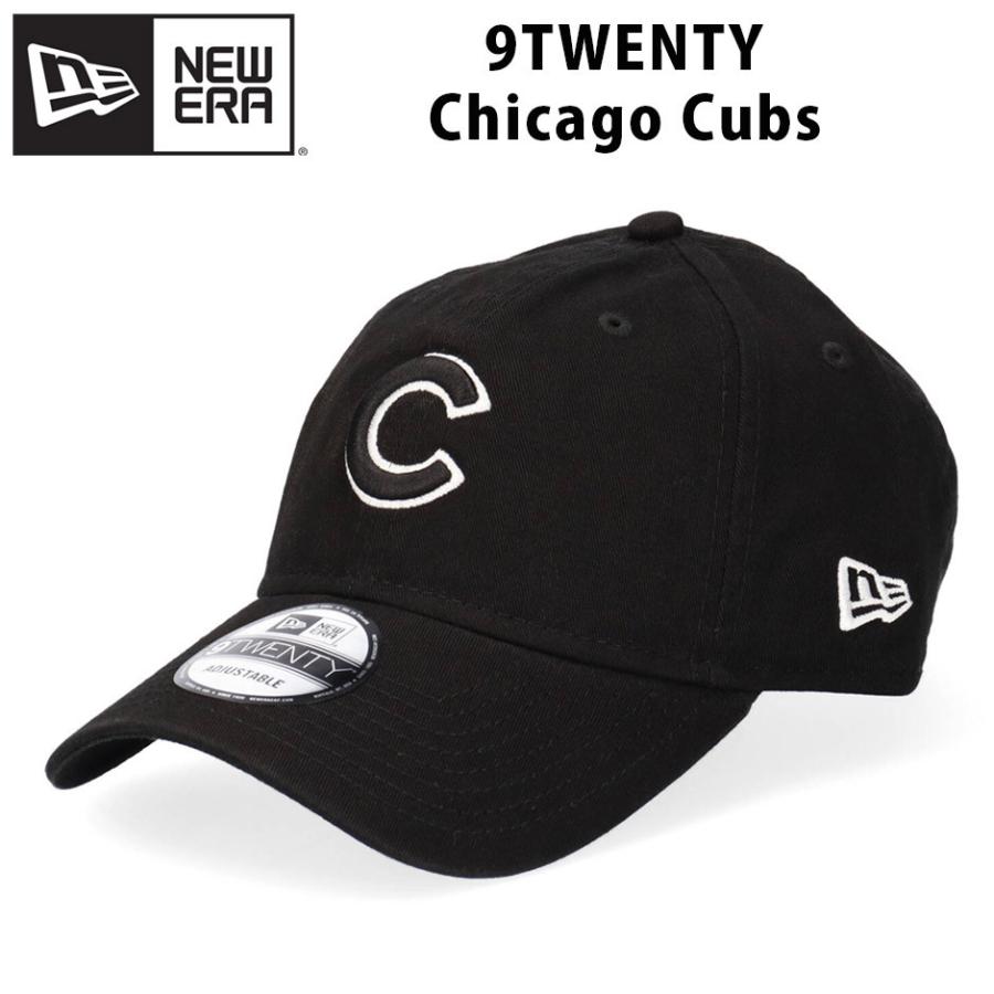 NEW ERA ニューエラ 9TWENTY シカゴ カブス ブラック ロー NEW ERA ニューエラ 9TWENTY シカゴ カブス ブラック ロー