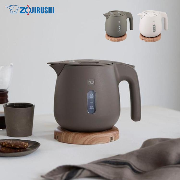 象印 電気ケトル 0.8L CK-SA08-HZ ケトル おしゃれ 木目 電源プレート 安全設計 ほこりブロック 約60秒で湧く お手入れ簡単 新生活 プレゼント (D) : ウエノ電器 ...