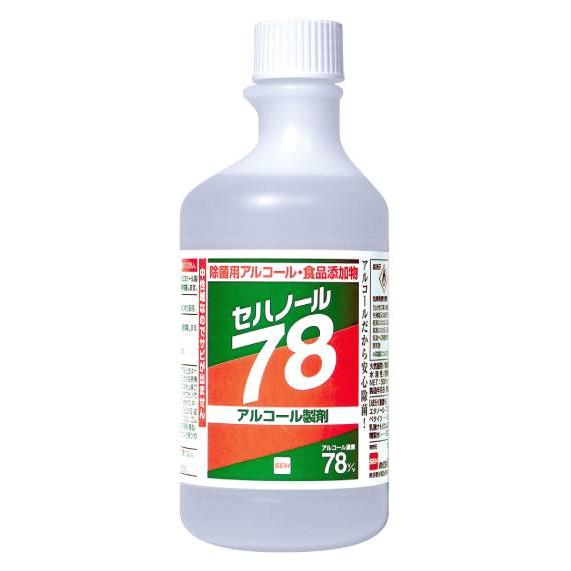 セハノール78 ボトル 500ml×30本 送料無料 : インセット ショップ - 通販 - Yahoo!ショッピング