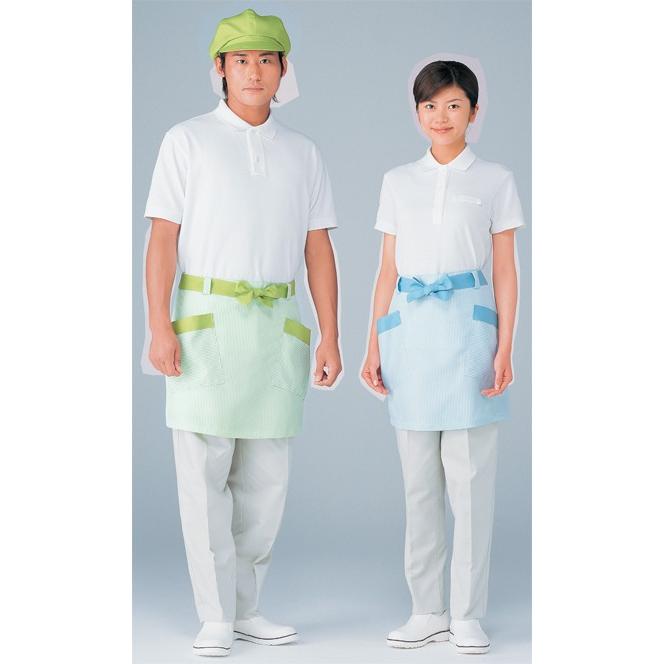 サカノ繊維SE 1606 ストライプ ショートエプロン フリー : インセット ショップ - 通販 - Yahoo!ショッピング