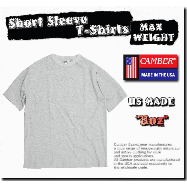 CAMBER 【アメリカ製】 キャンバー #301 8oz MAX WEIGHT Short Sleeve T-Shirts MADE IN USA マックスウェイト Tシャツ ...